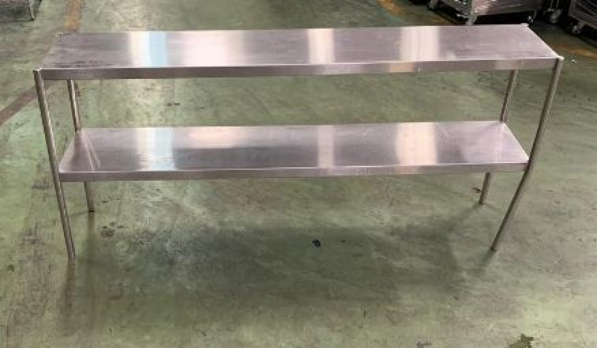 SS 2 TIER OVERHEAD SHELF • Murah Kitchen Marketplace Malaysia