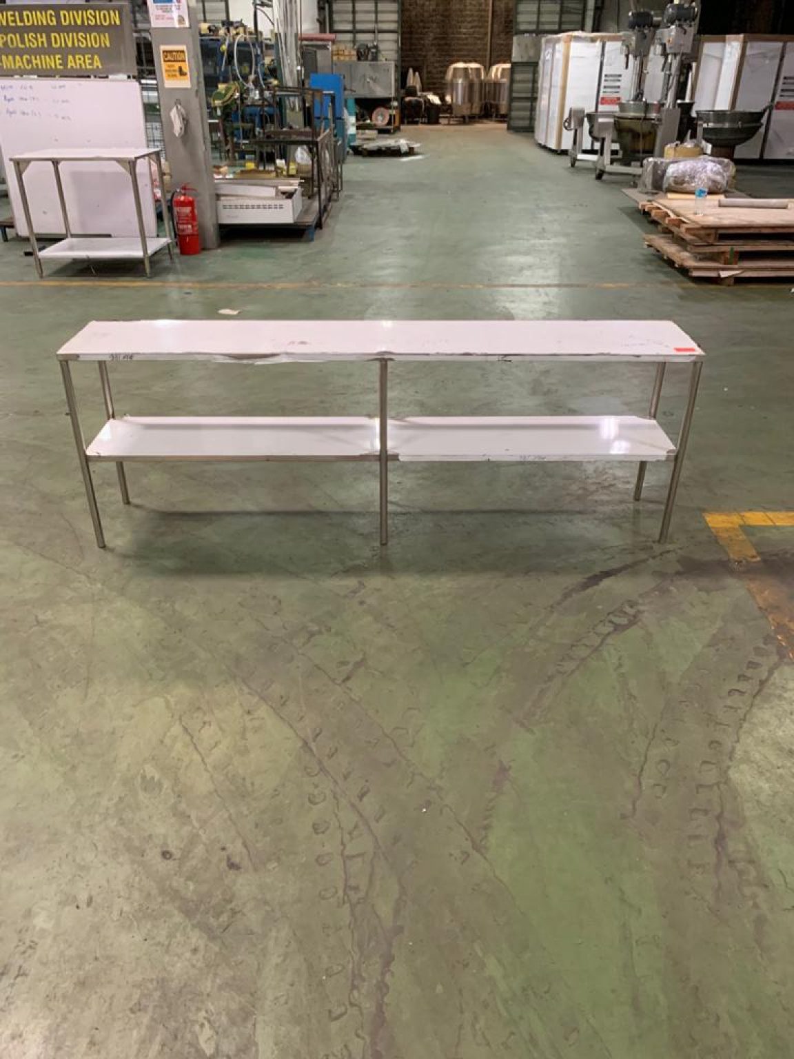 SS 2 TIER OVERHEAD SHELF • Murah Kitchen Marketplace Malaysia