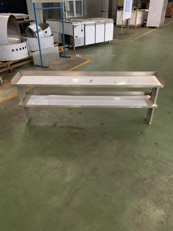 A13492 SS 2 Tier Overhead Shelf • Murah Kitchen Marketplace Malaysia