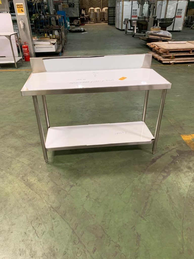 A37661 SS 2 Tier Work Table • Murah Kitchen Marketplace Malaysia