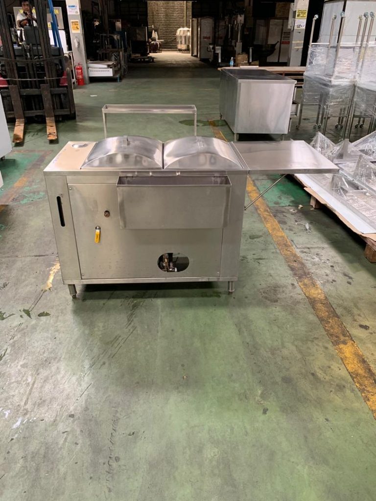 ROX015 SS304 Chee Cheong Fan Steamer c/w Overhead Shelf (Special Offer ...