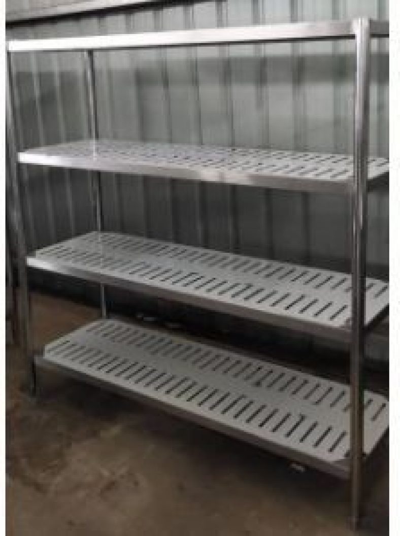 SS 4 Tiers Perforated Rack • Murah Kitchen Marketplace Malaysia