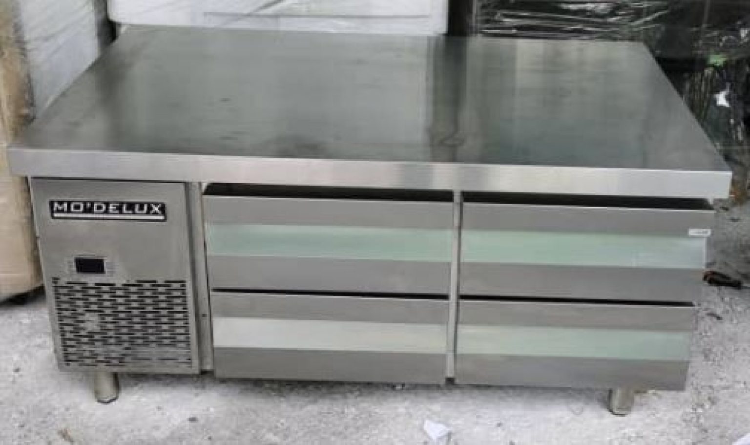 Show Room Unit MODELUX CHEF BASE CHILLER (MODEL: MBRT-4W7-1200L ...