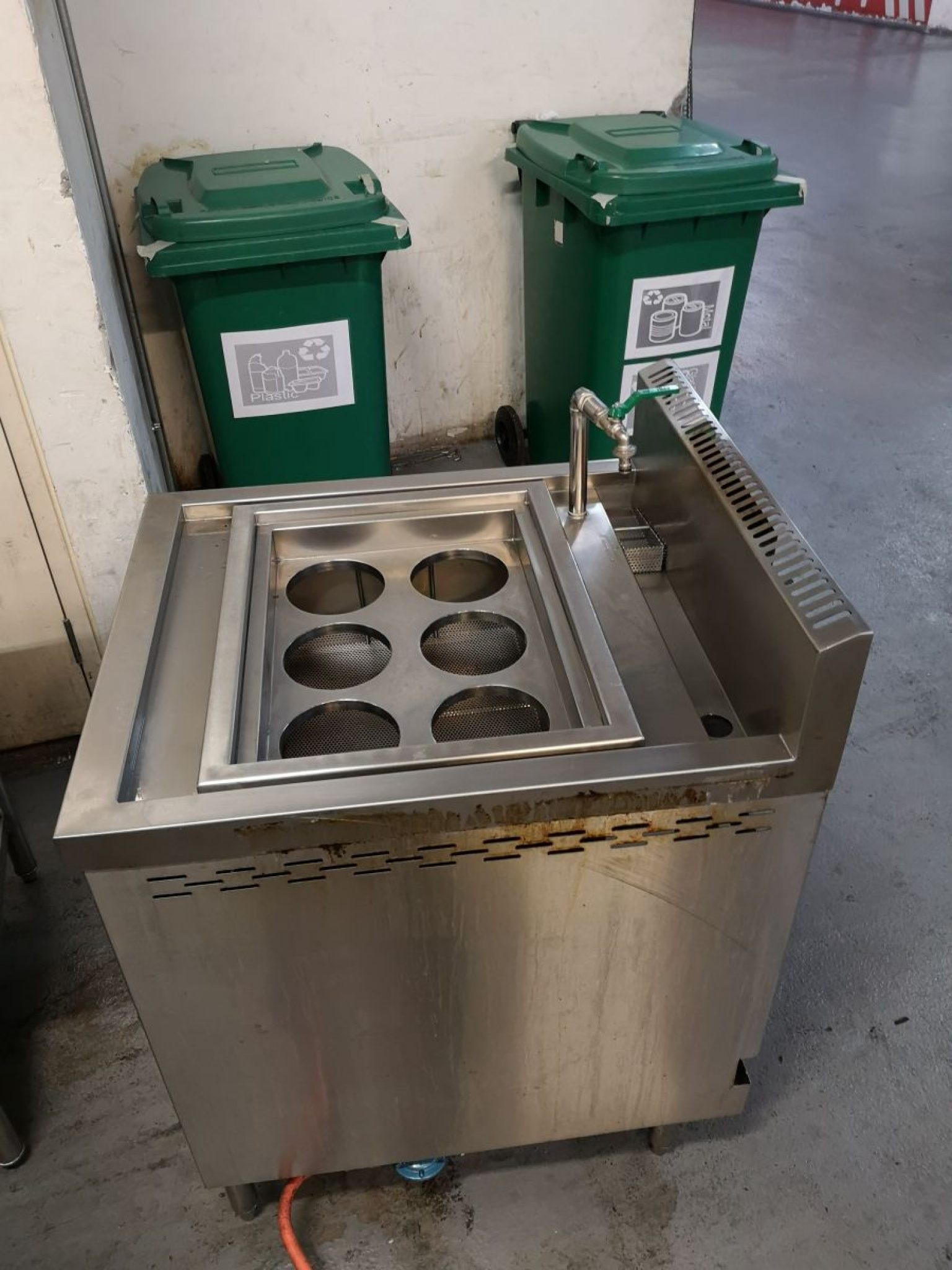 6 Hole SS Gas Noodle Blancher • Murah Kitchen Marketplace Malaysia