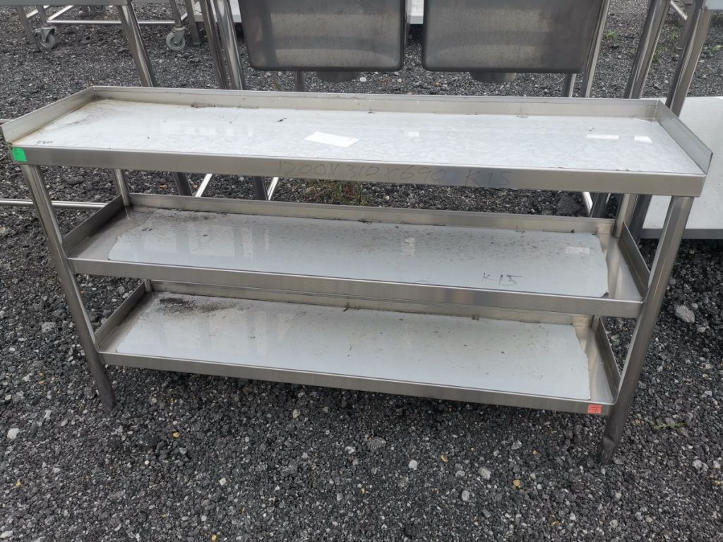 Stainless Steel 3 tier table • Murah Kitchen Marketplace Malaysia