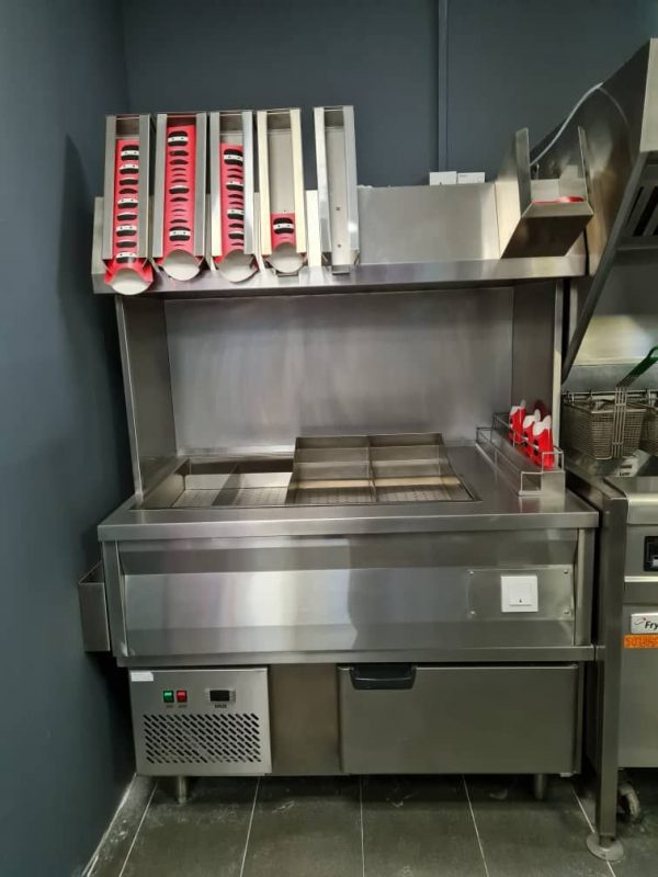SS Customize Fries Dumpster • Murah Kitchen Marketplace Malaysia