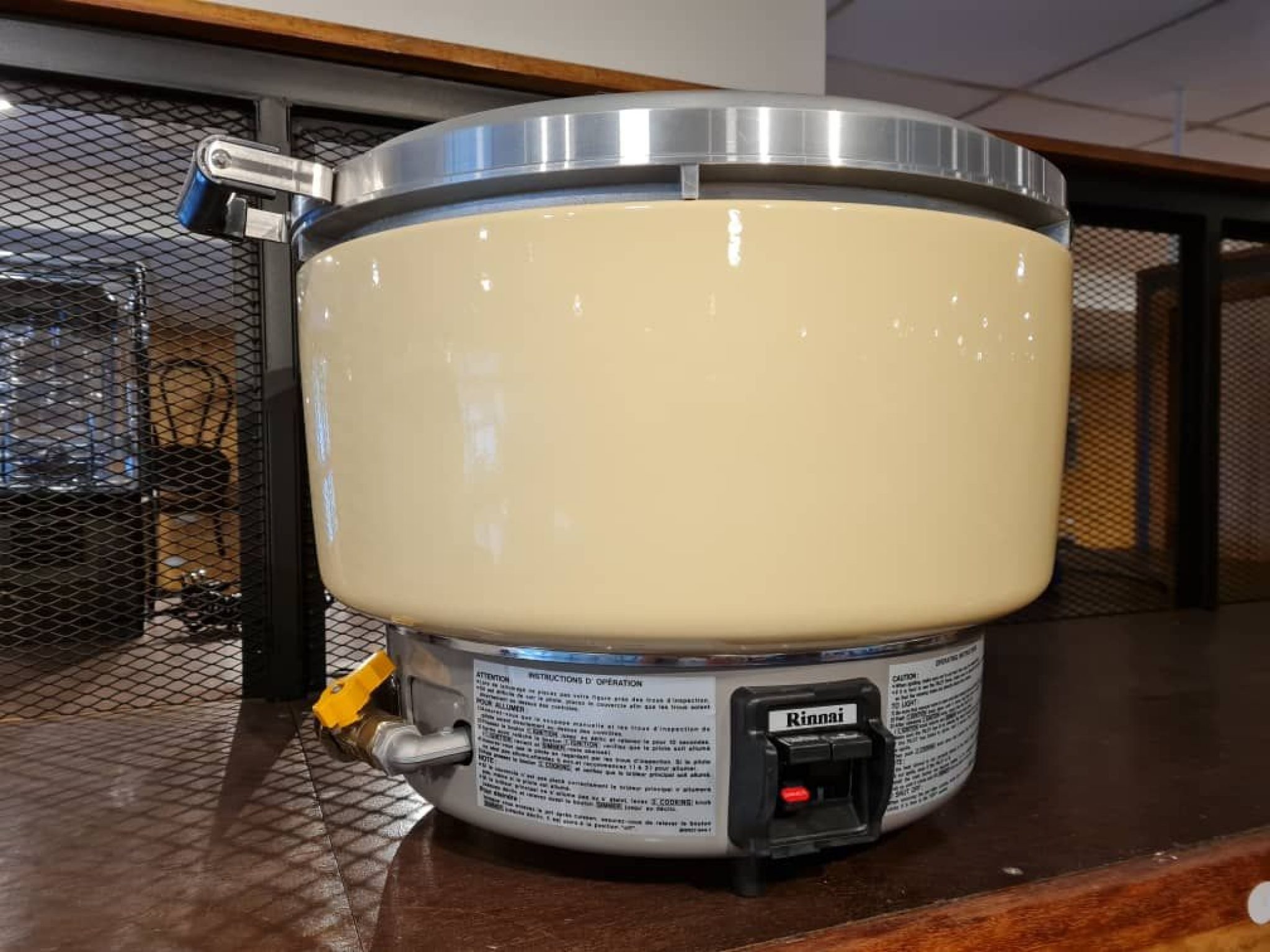 Rinnai RER-55AS 10 lt Gas Rice Cooker (Showroom Unit) • Murah Kitchen ...