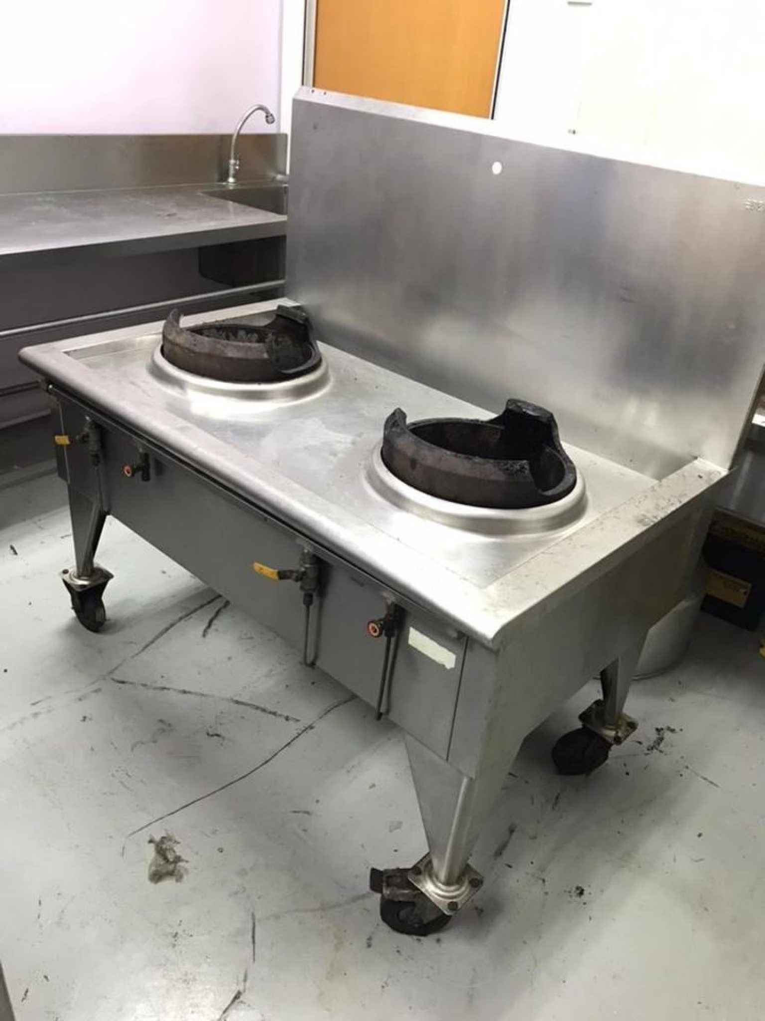 2 Hole Wok Burner (USED) • Murah Kitchen Marketplace Malaysia