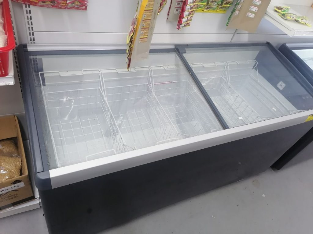 SOLID COOL GLASS CHEST FREEZER • Murah Kitchen Marketplace Malaysia