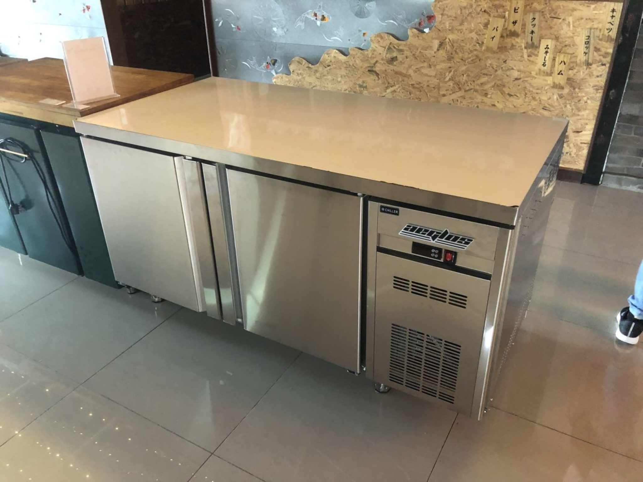 Aeglos counter chiller 2door 1200mm • Murah Kitchen Marketplace Malaysia