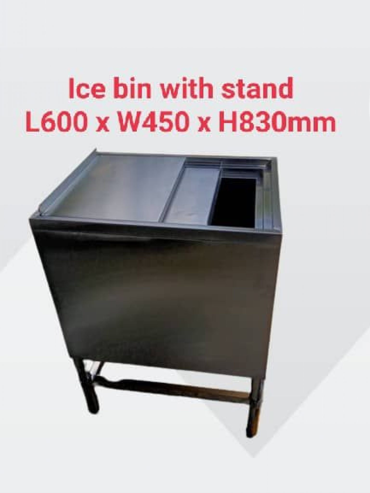 Ice Bin with Stand • Murah Kitchen Marketplace Malaysia