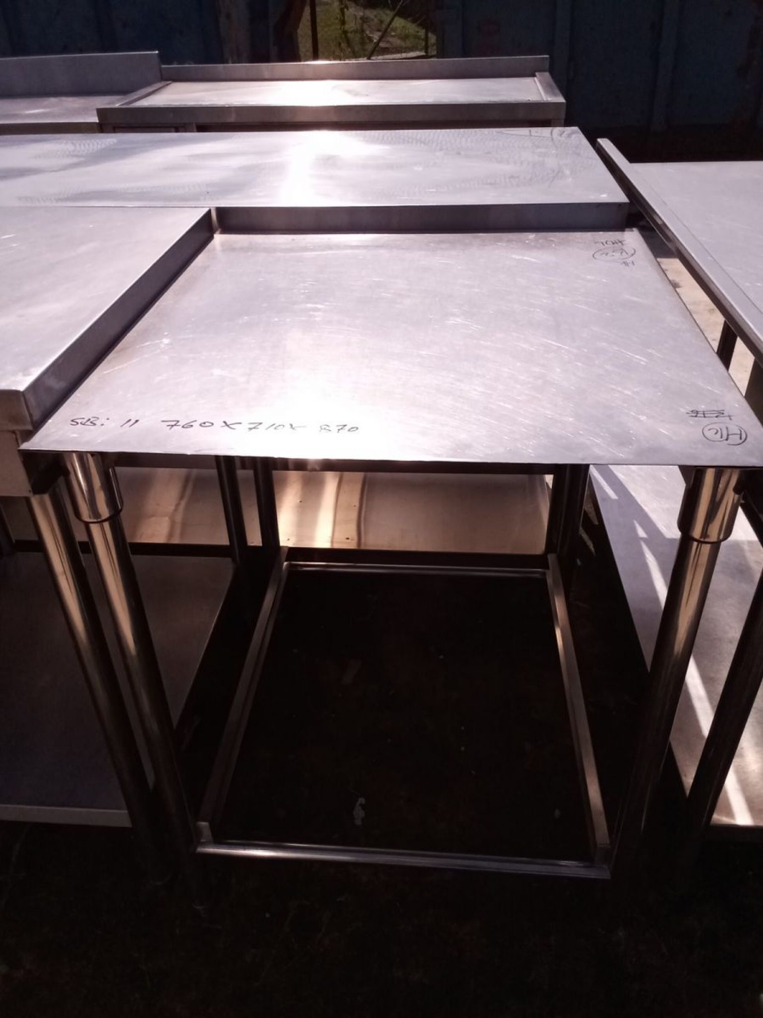 SB011 SS Spreader Table (SS Sauce Table) • Murah Kitchen Marketplace ...