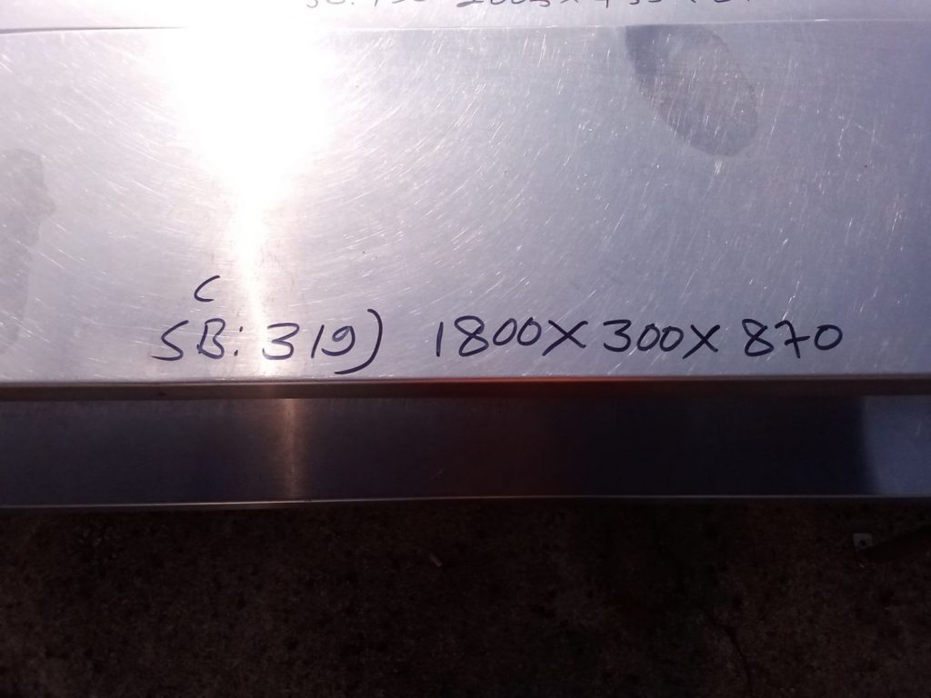 SB319D SS 2 Tier Overhead Shelf 1800mm • Murah Kitchen Marketplace Malaysia