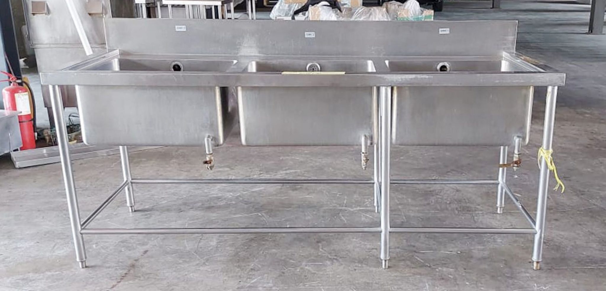 SS Triple Bowl Sink • Murah Kitchen Marketplace Malaysia