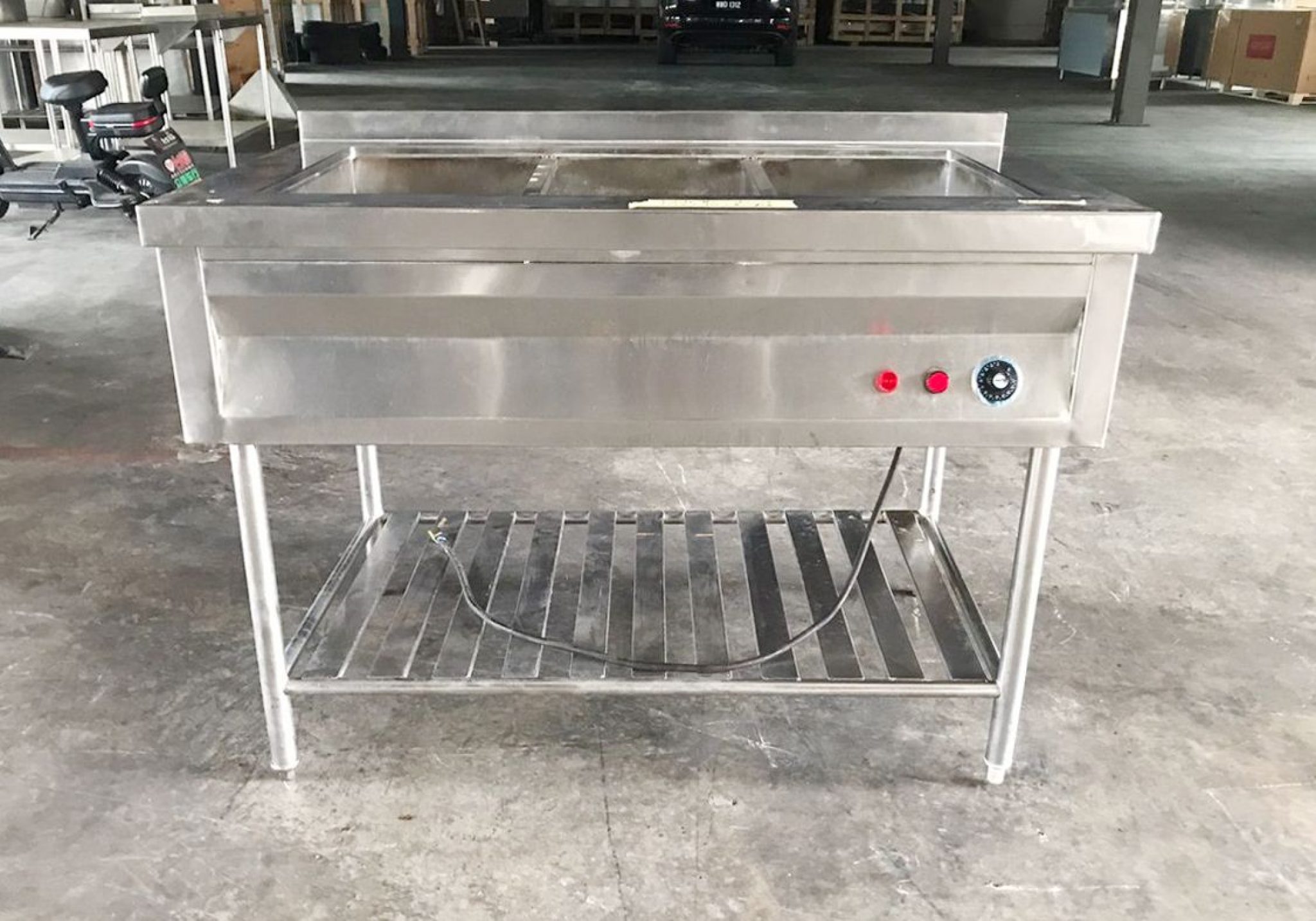 SS 3 Hole Bain Marie • Murah Kitchen Marketplace Malaysia