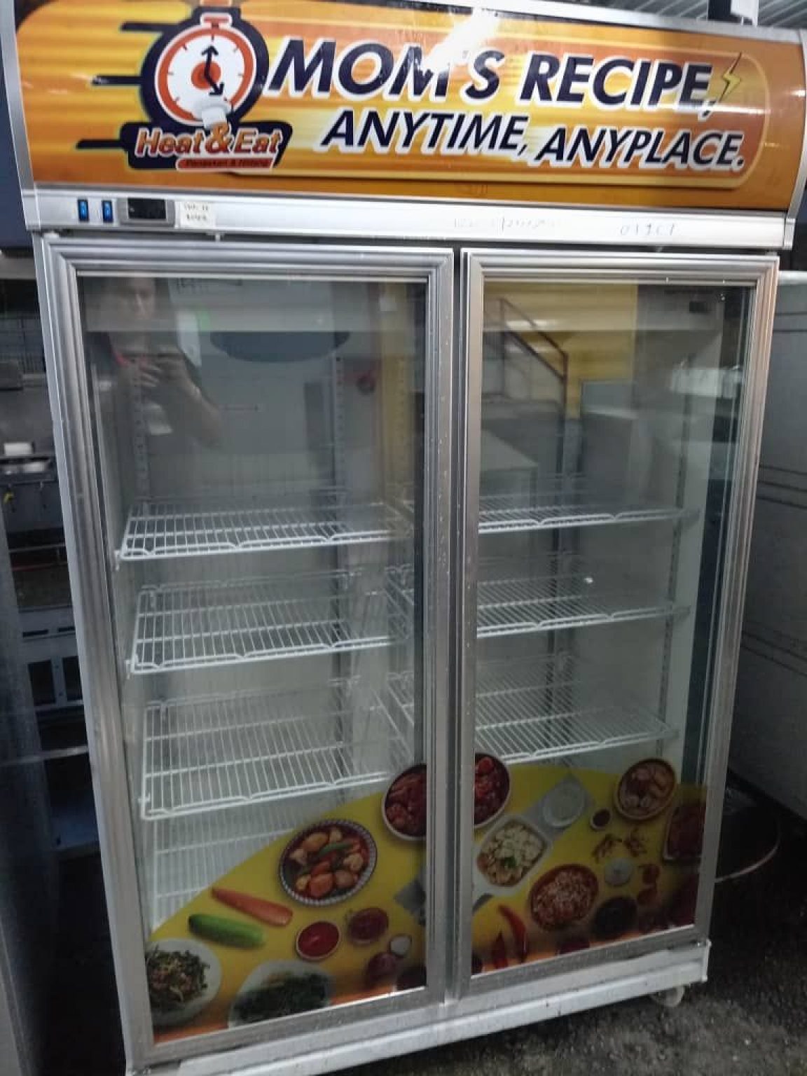 SB1201 2 DOOR DISPLAY CHILLER • Murah Kitchen Marketplace Malaysia